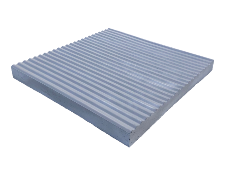 Lightweight Concrete Slabs - Rippled & Strong 600x600x50mm (Grey) (Pal ...